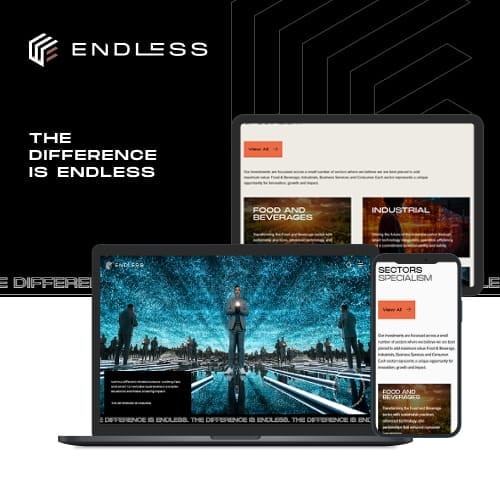Private Equity Website Redesign for Endless LLP